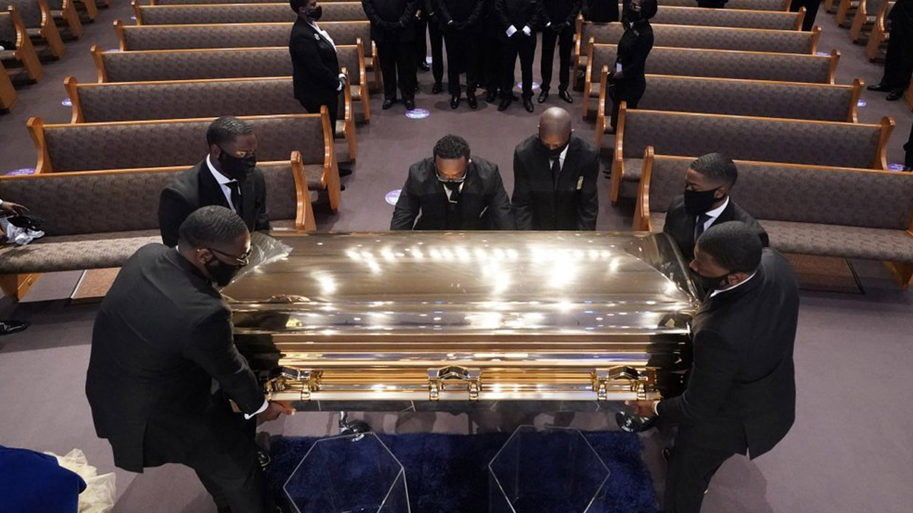 Tupac Shakur Funeral Open Casket