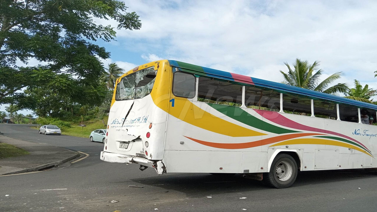 Bus accident near Velau Drive cause traffic – FBC News