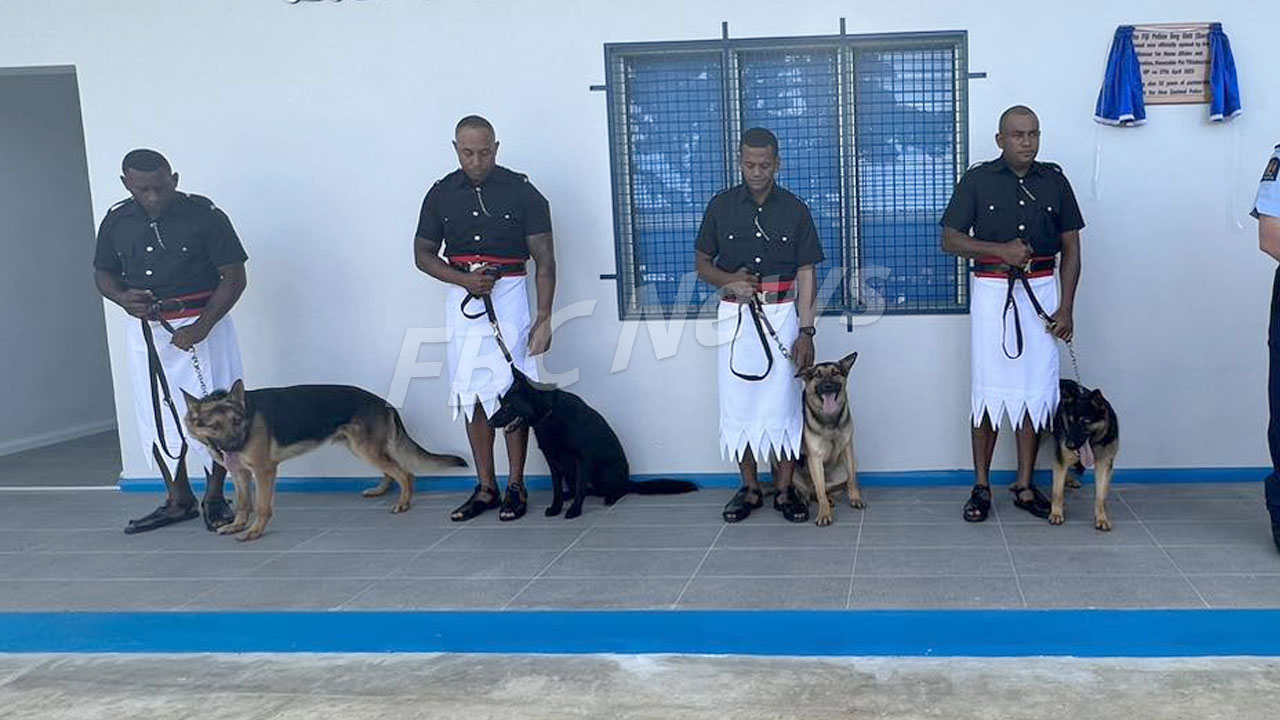 Police paws boost crime fight – FBC News