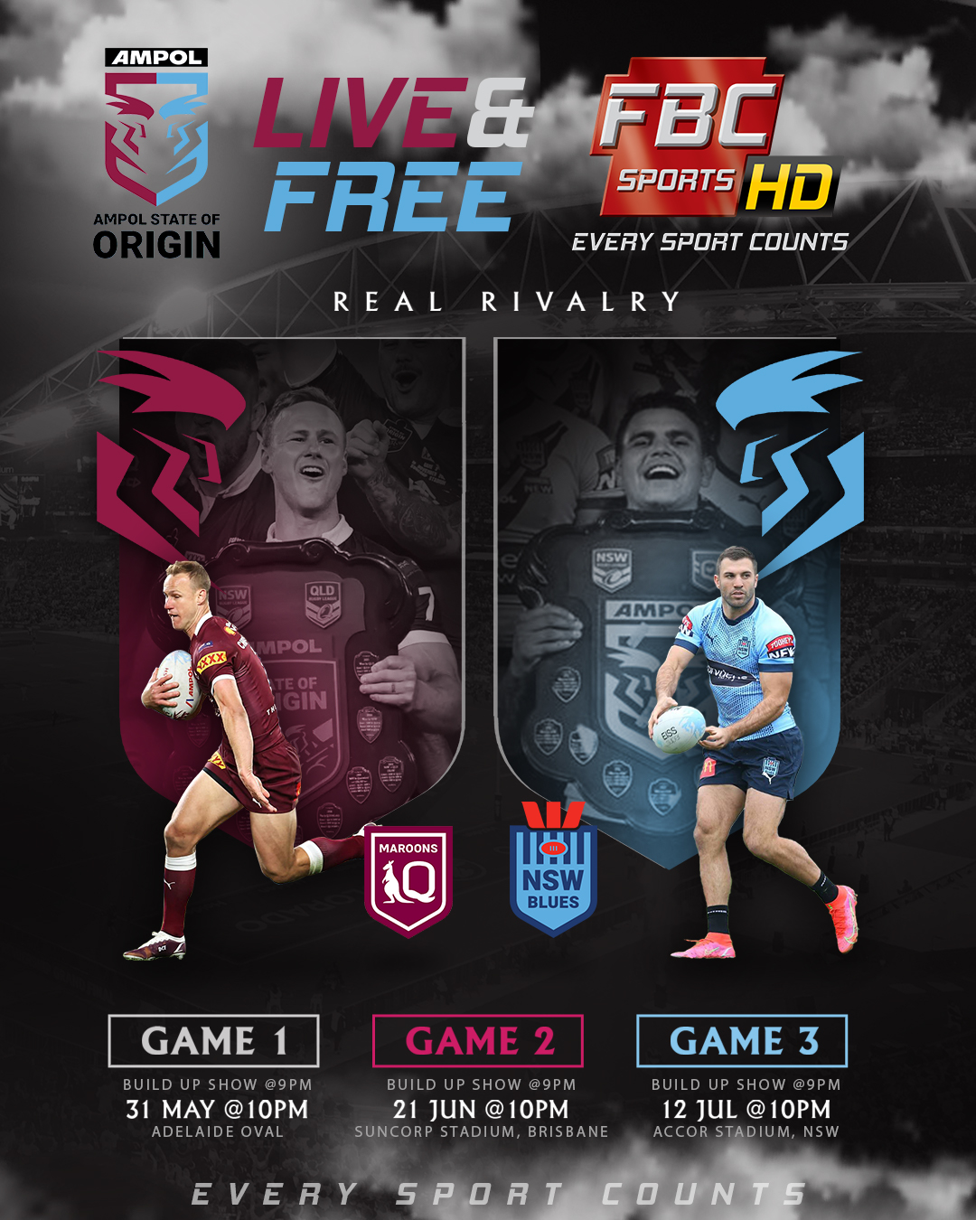 Cleary to miss Origin series – FBC News