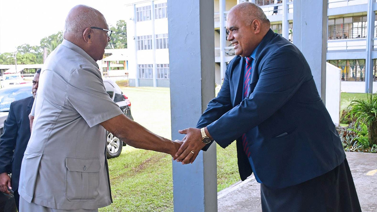 Rabuka assures RKS following fire incident – FBC News
