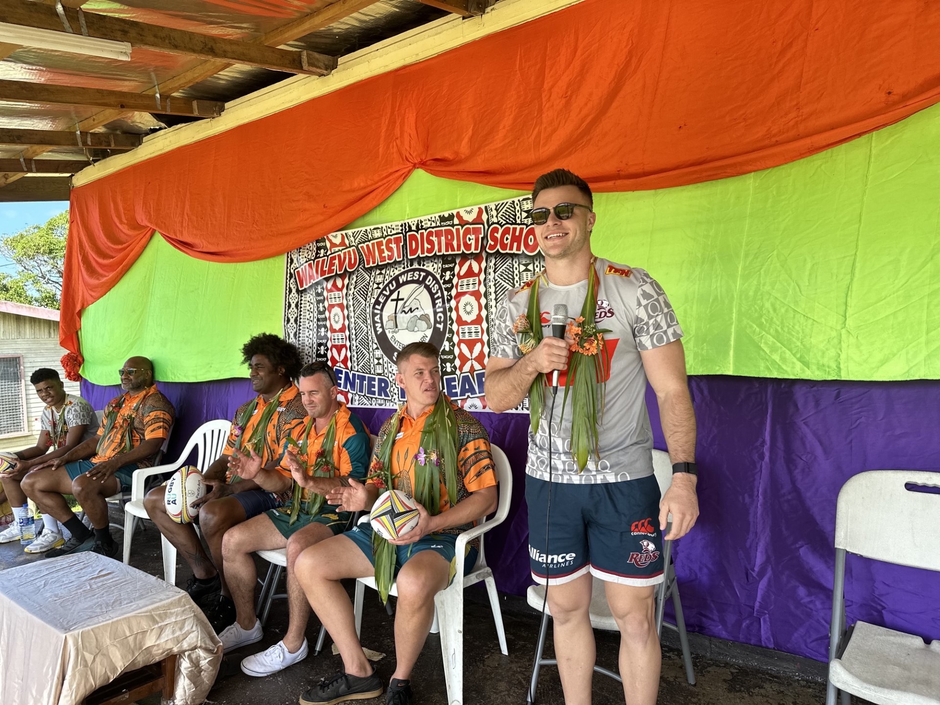 Rugby stars share joy of rugby at Wailevu West District School – FBC News