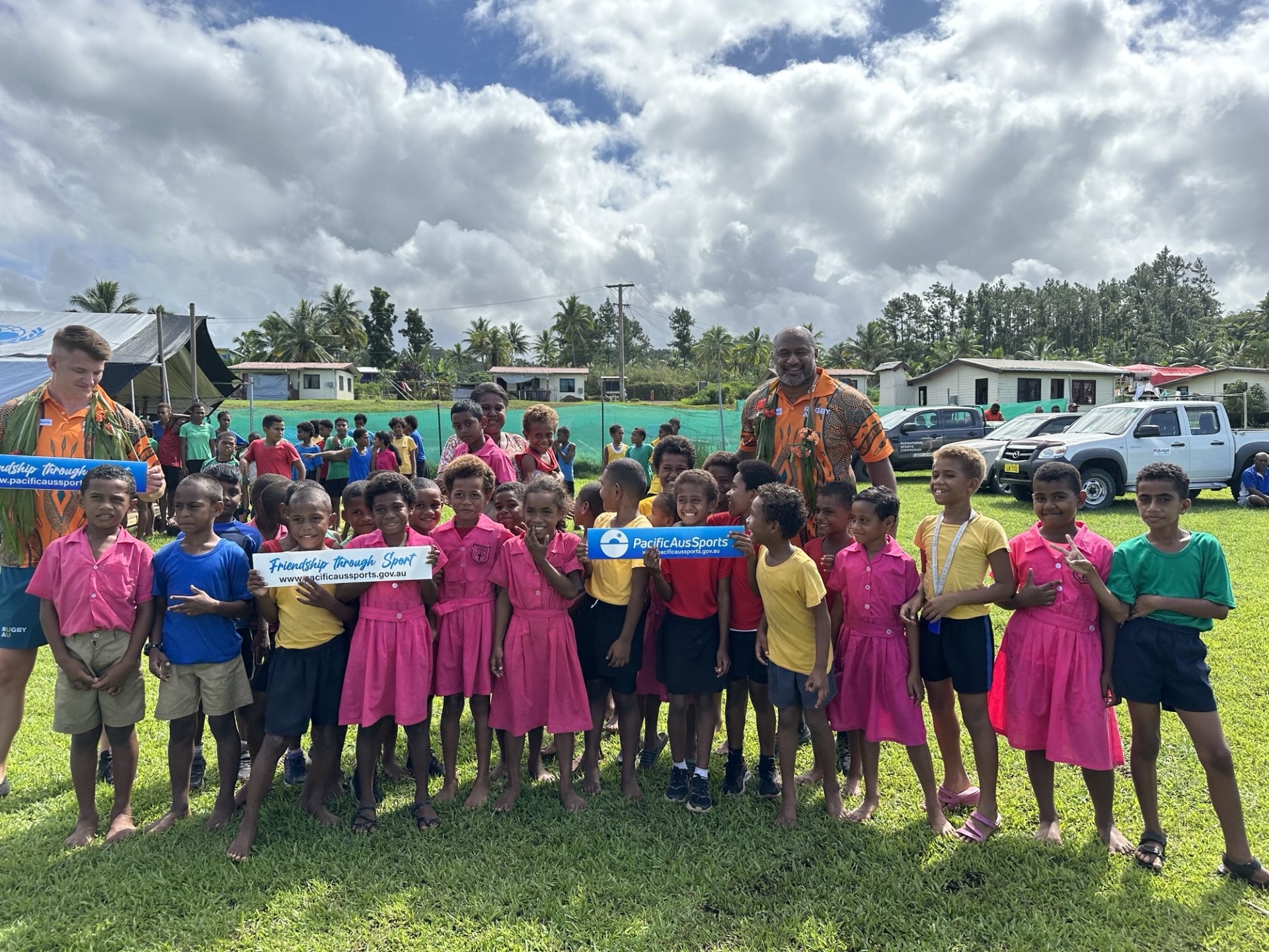 Rugby stars share joy of rugby at Wailevu West District School – FBC News