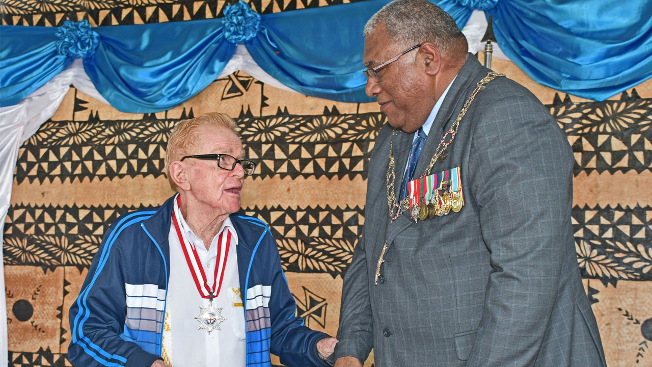 The Great Finn’ receives highest honour – FBC News