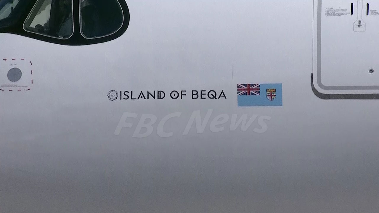 FJ Airways “Island of Beqa” lands in Nadi – FBC News