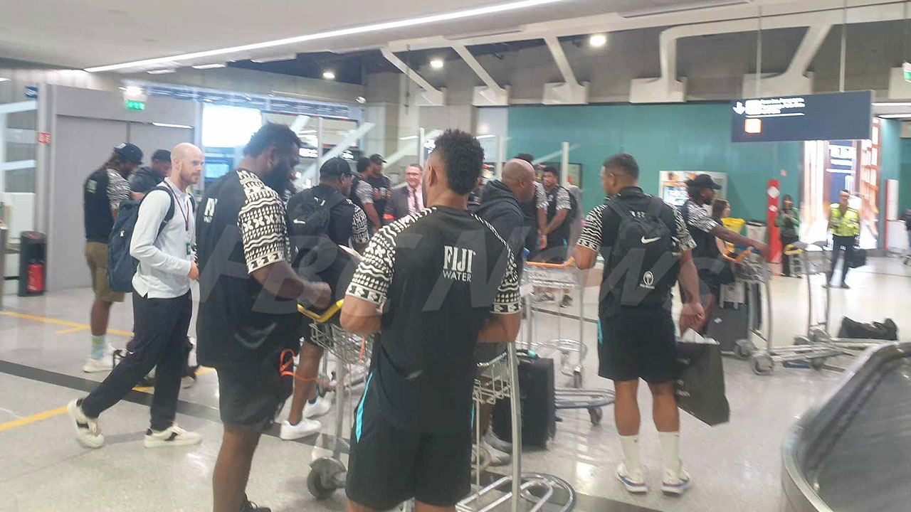First group of Flying Fijians arrive in France – FBC News