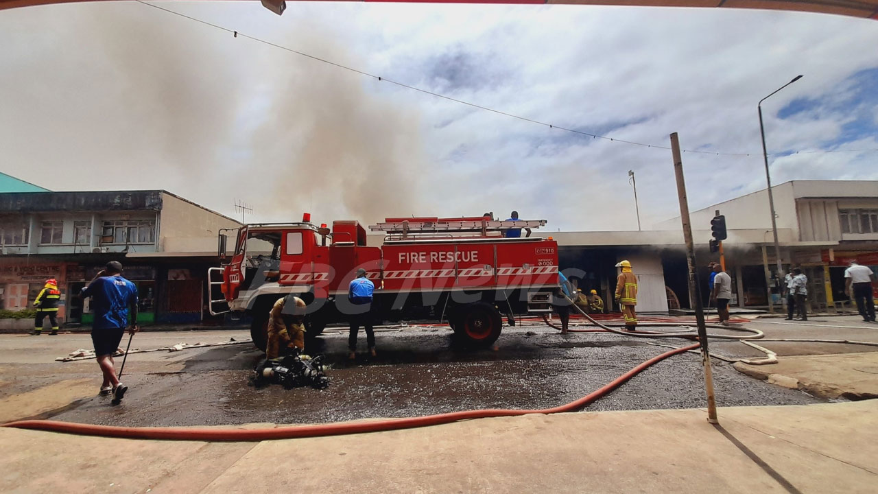 Fire ravages six shops in Labasa – FBC News