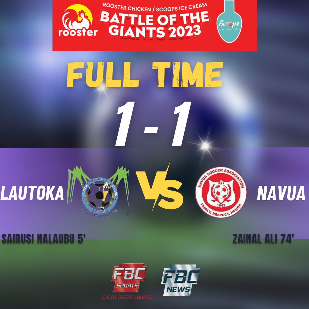 Navua holds Lautoka in BOG thriller – FBC News