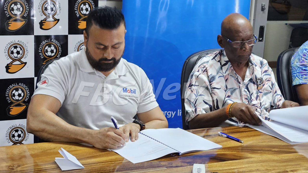 Mobil renews partnership with Fiji FA – FBC News