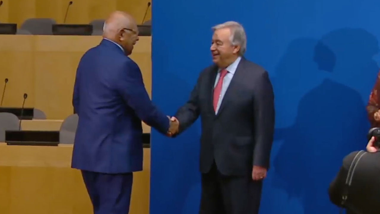 Rabuka receives warm welcome at UNGA – FBC News