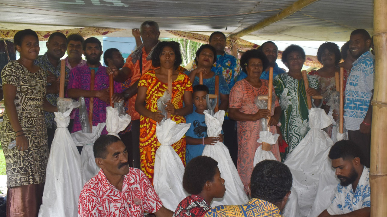 Villagers in Lekutu receive farming tools – FBC News