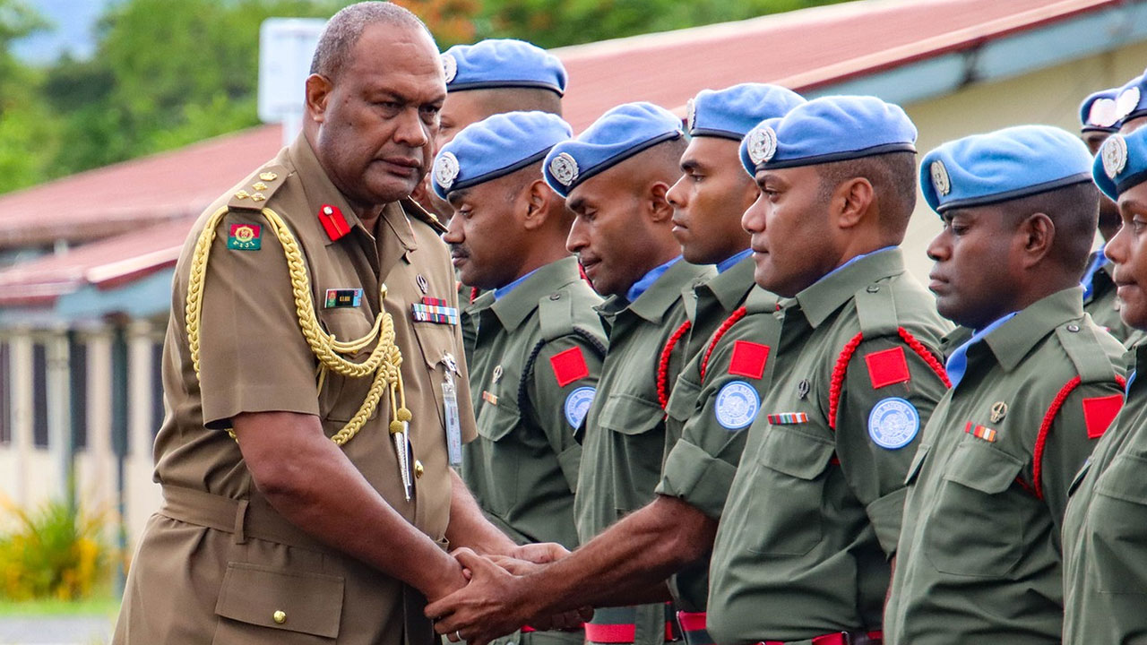 RFMF personnel depart for peacekeeping duties – FBC News