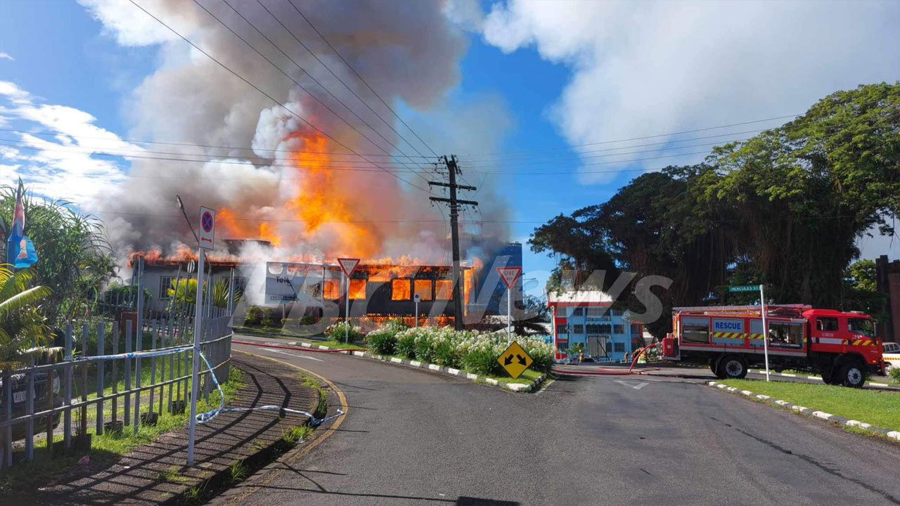 Defence Club fully engulfed – FBC News