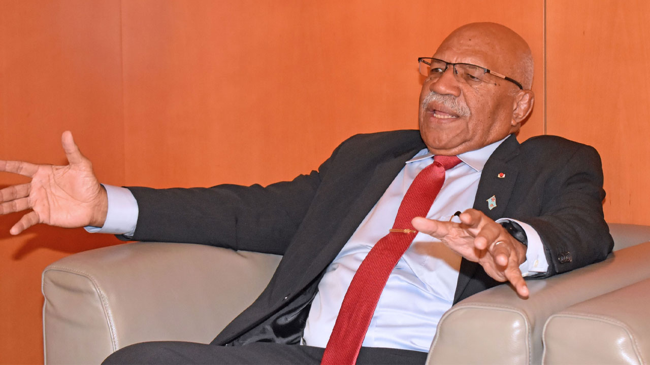 Rabuka meets OACPS SG – FBC News