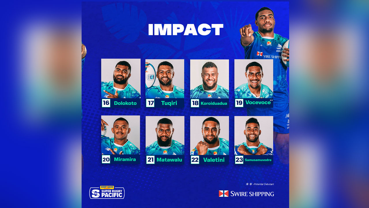 Rookies start for Drua – FBC News