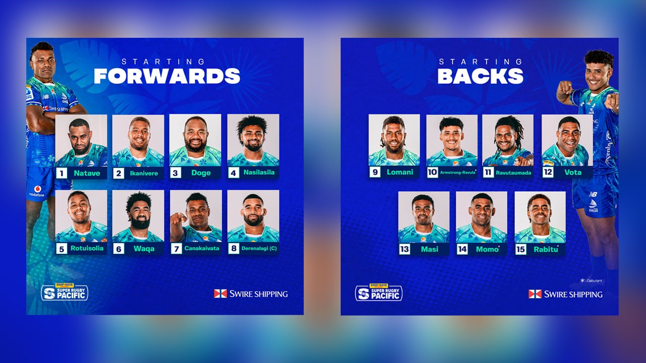 Rookies start for Drua – FBC News