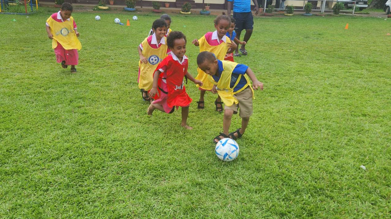 Kindy Football program launched for kids – FBC News