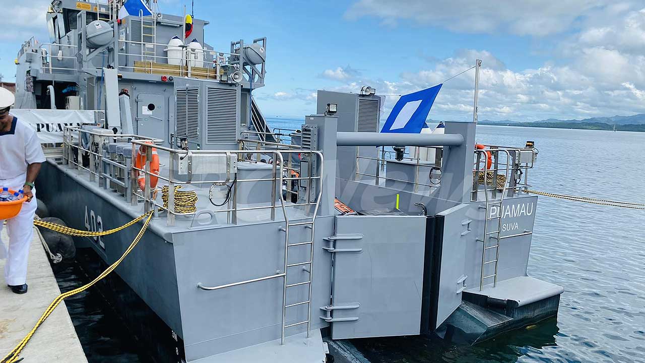 RFNS PUAMAU key to Fiji’s maritime security – FBC News