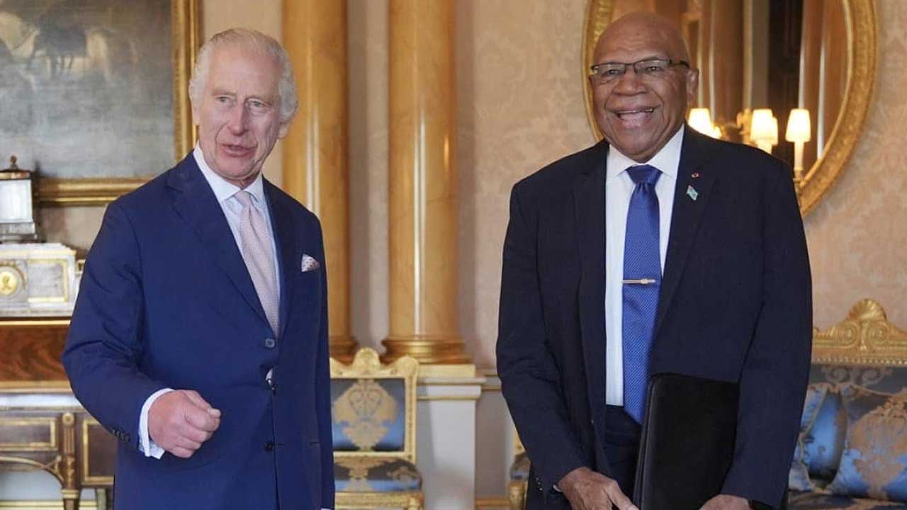 PM Rabuka meets King Charles III – FBC News
