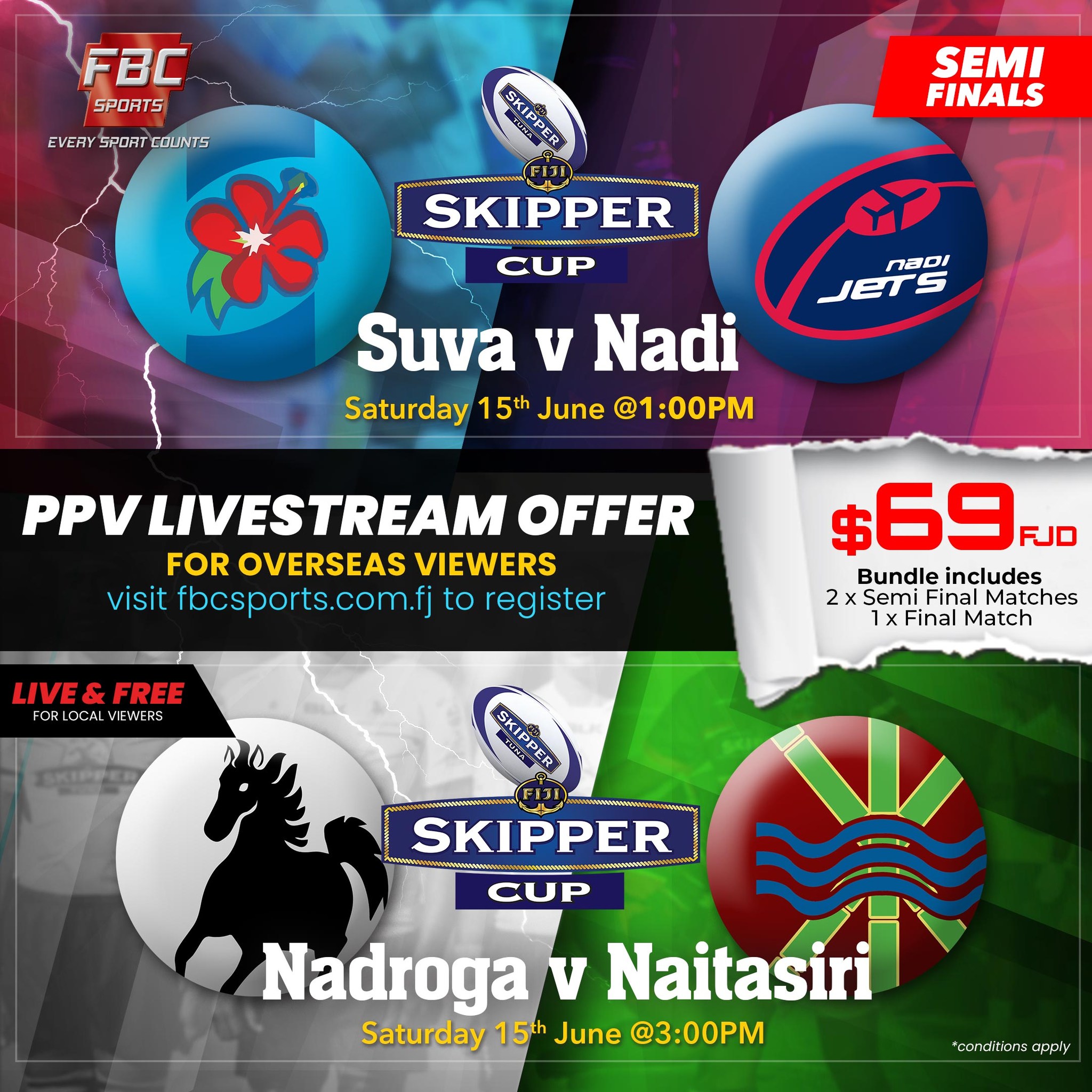 Suva to face Namosi in Marama final – FBC News