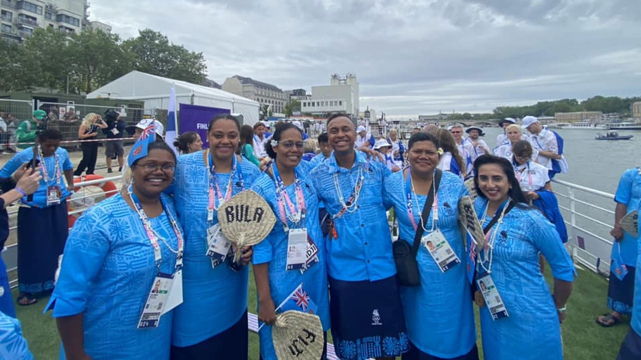 Daveua and Ratulu lead Fiji in Paris opening ceremony – FBC News