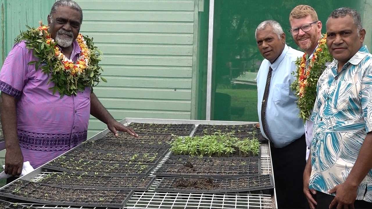 Moala’s agriculture gets a boost with new nursery – FBC News