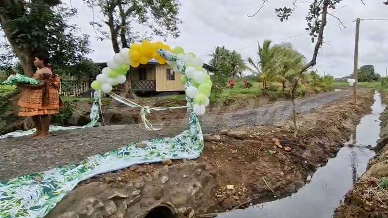 Over 200 villagers welcome new hall and road – FBC News