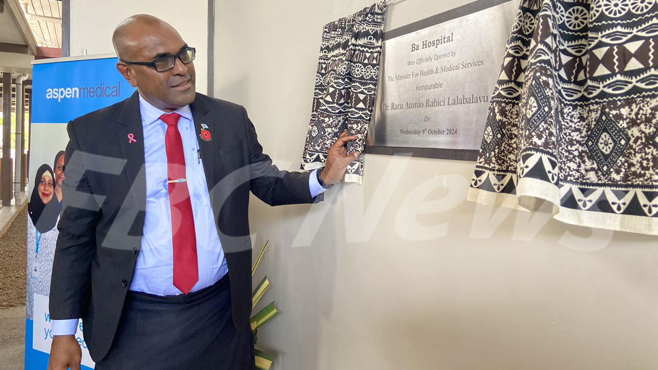 Ba Hospital in full operation after official opening – FBC News