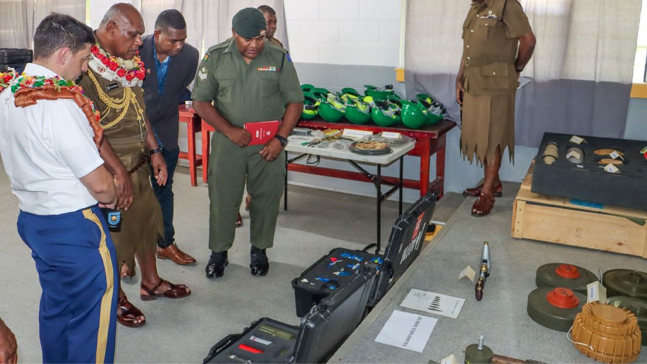 RFMF Engineers Regiment receive new equipment – FBC News