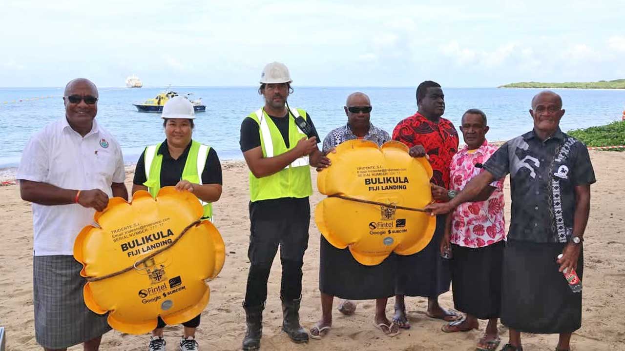Fiji lands Google’s Bulikula Subsea Cable – FBC News