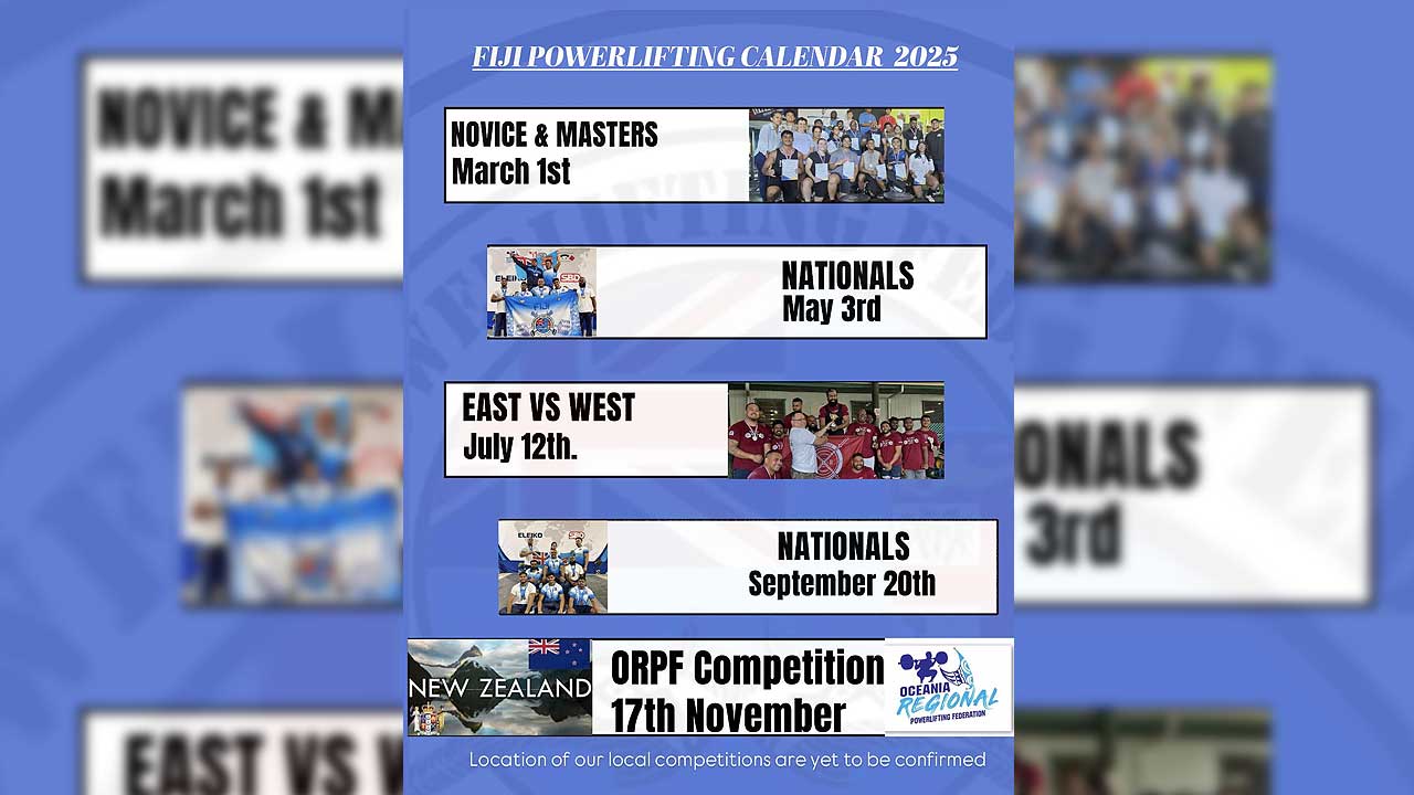 Stage is set for action-packed Powerlifting year – FBC News