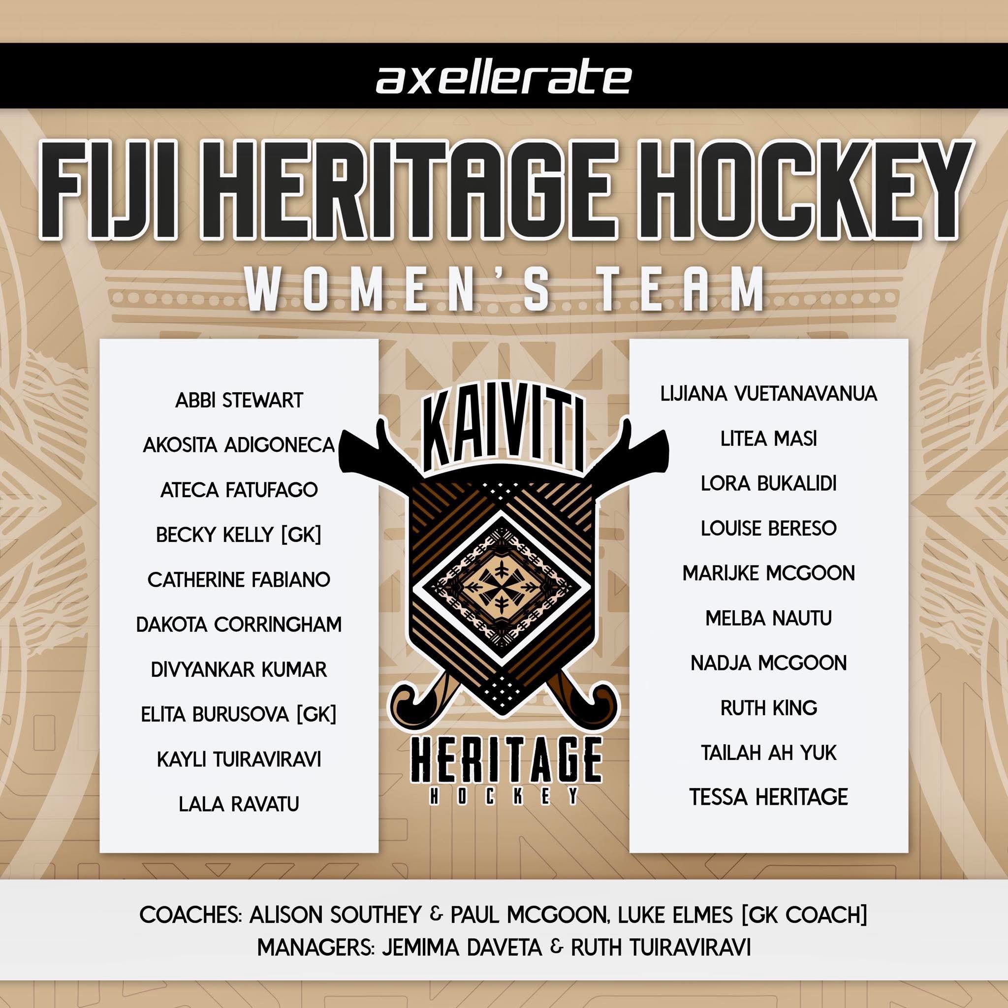 Fiji announces teams for NZ Heritage Hockey Tournament – FBC News