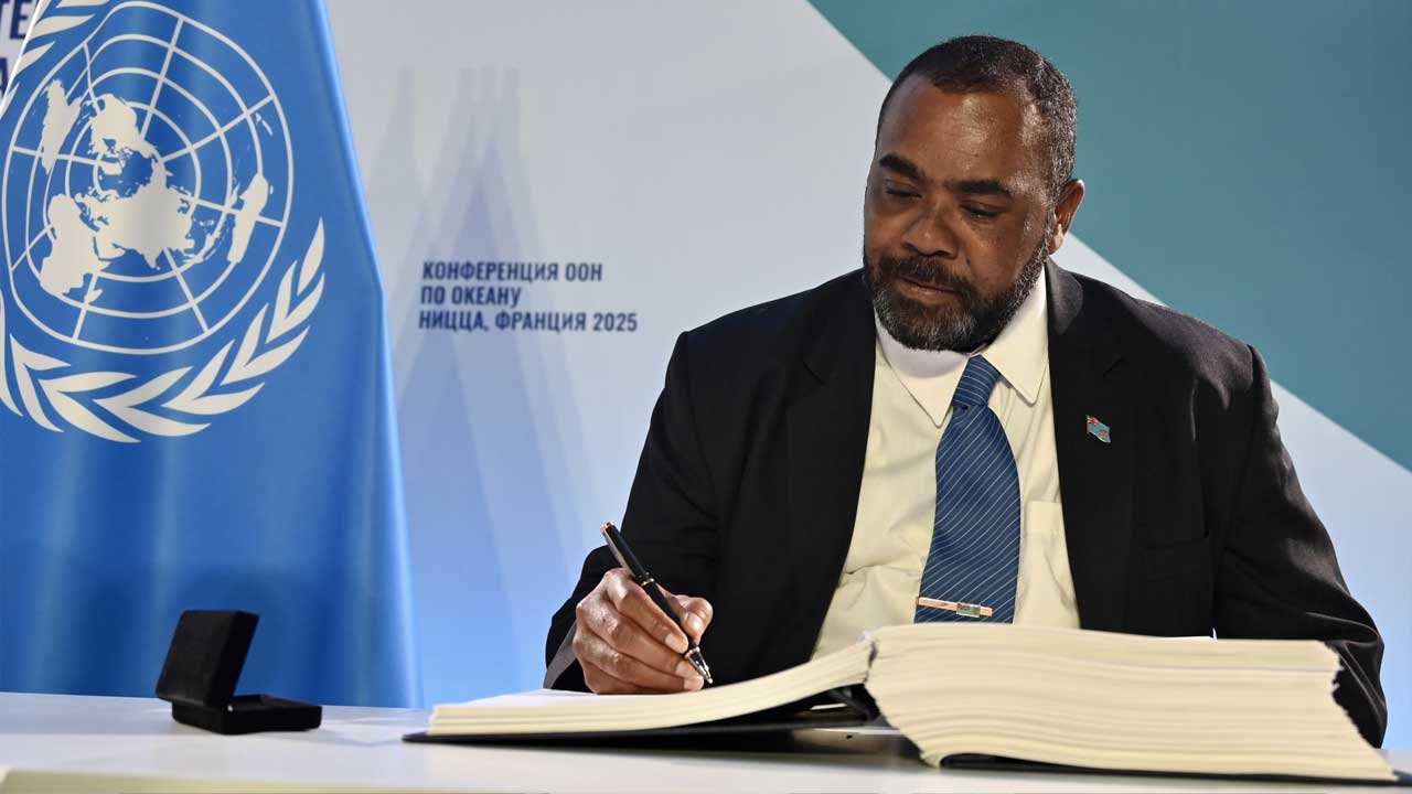 Fiji deposits instruments of ratification for BBNJ Agreement – FBC News