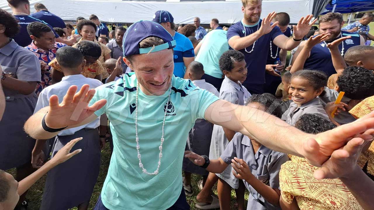 Scotland visits Nabua Primary School – FBC News