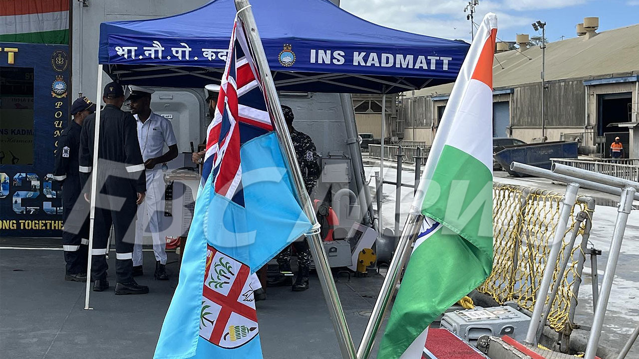 INS Kadmatt arrives in Fiji for friendship mission – FBC News