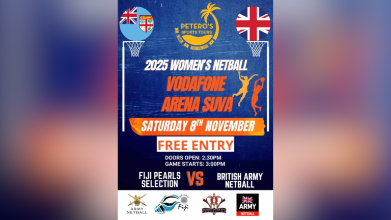 British Army Netball team tours Fiji – FBC News